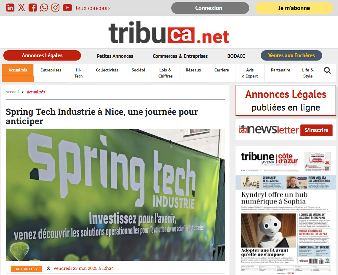 LOGiST au Spring Tech Industrie 2025